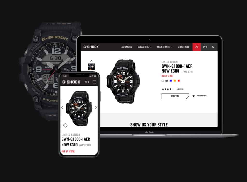 CASIO G-SHOCK UK - Portfolio